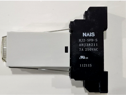 NAIS HJ2-SFD-S Relay With Base S1DX Timer | eBay