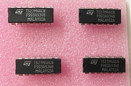 7 pieces TS27M4ACN PREC. LOW POWER CMOS QUAD OP AMP TLC27M4 LMC660 NEW ...