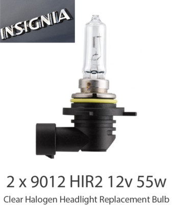 Vauxhall Insignia 2012-ON 9012LL 12V 55W HIR2 HEADLIGHT Halogen Bulbs ...