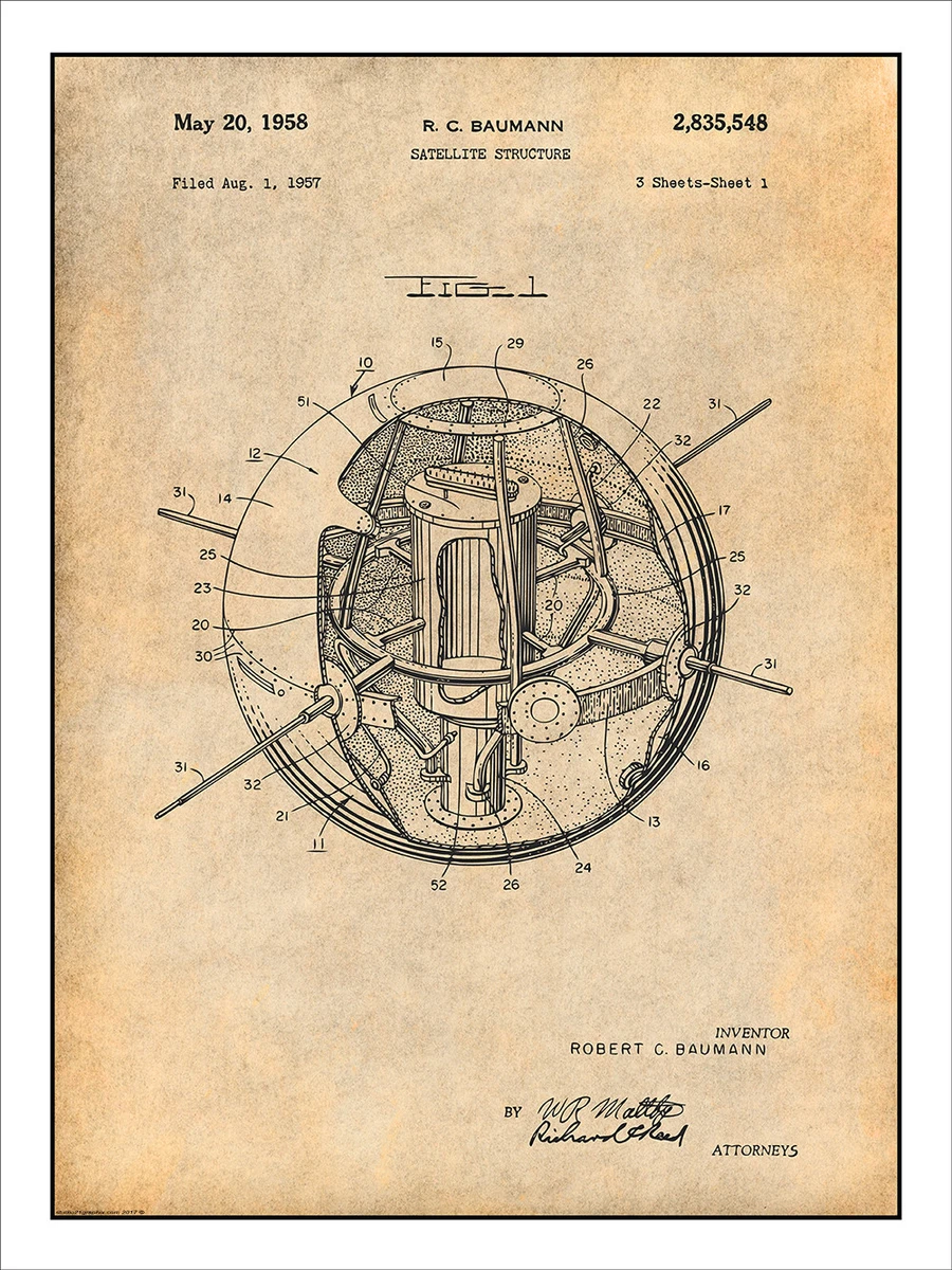 Sputnik Drawing