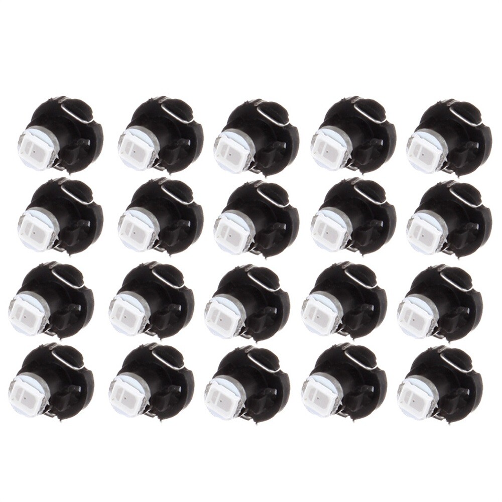 20x T3 Neo Wedge 1SMD Red LED Dash HVAC Climate Control Light Lamp For ...