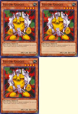 Yellow Gadget DPRP-EN023 X 3 Mint YUGIOH Cards Common | eBay