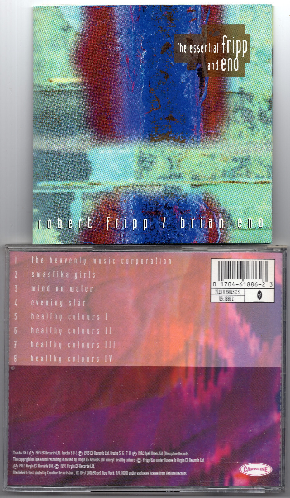 Robert Fripp/Brian Eno - The Essential, org. 1973-1975, Caroline 1994 ...