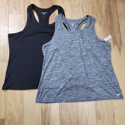 Women Amazon Essentials Tech Stretch Relaxed-Fit Racerback Tank Top ...