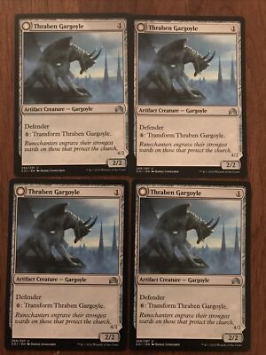 Thraben Gargoyle / Stonewing Antagonist X4 Shadows Over Innistrad Light ...