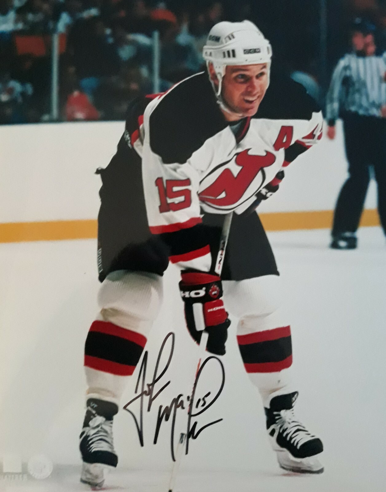 JOHN MACLEAN AUTO 8X10 NJ DEVILS | eBay
