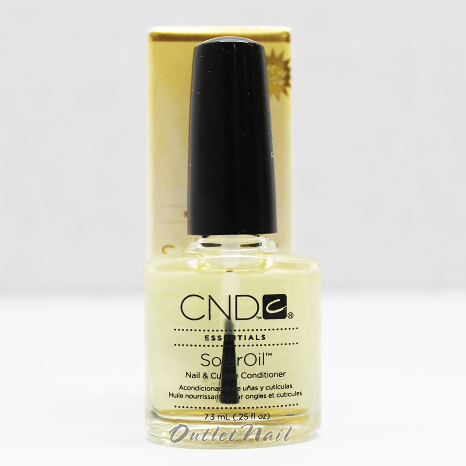 CND SOLAROIL Nail & Cuticle Conditioner 0.25oz or 0.5oz / Mini Solar ...