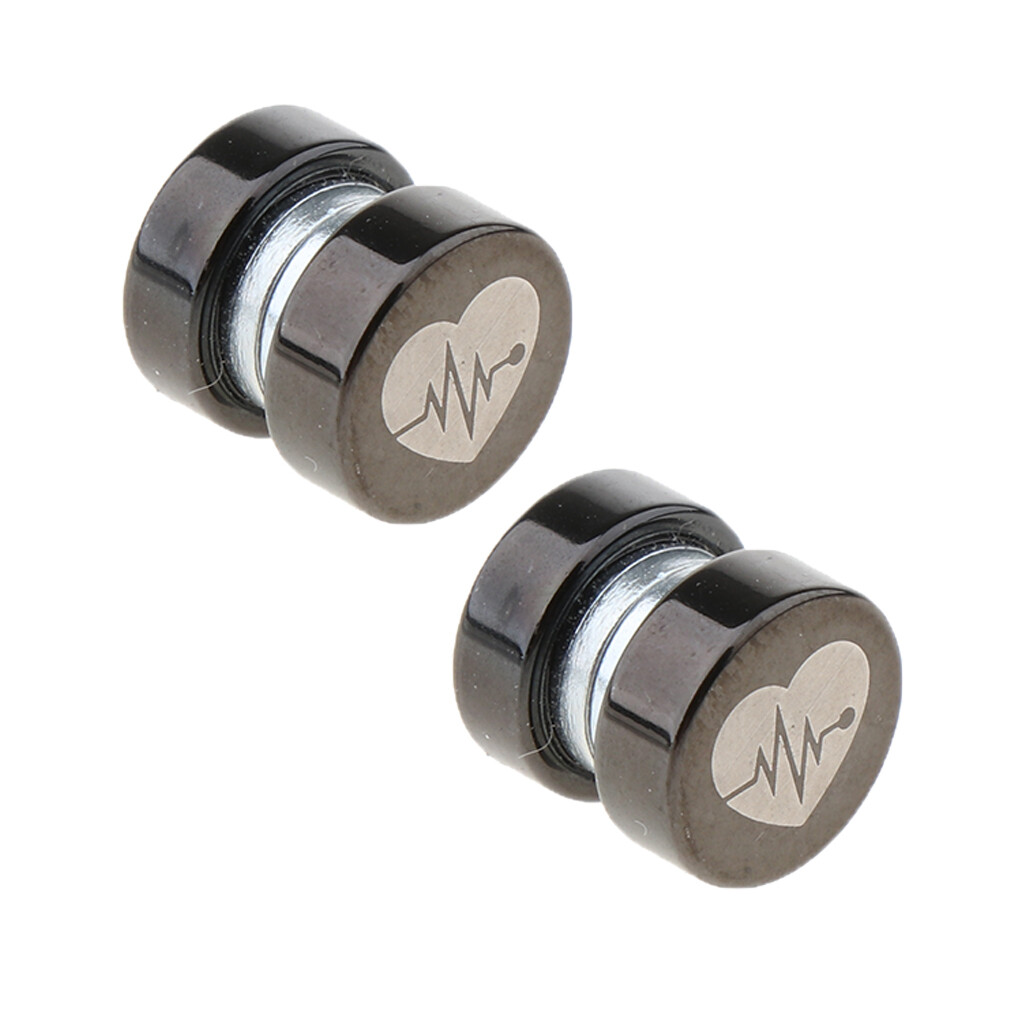 1 Pair Magnetic Earrings For Women Men Boy Jewelry Magnet Clip On Ear ...