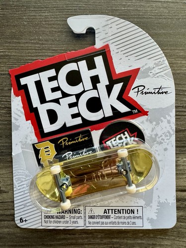 🟡 Tech Deck Primitive Solid GOLD Ultra Rare CHASE Fingerboard ...