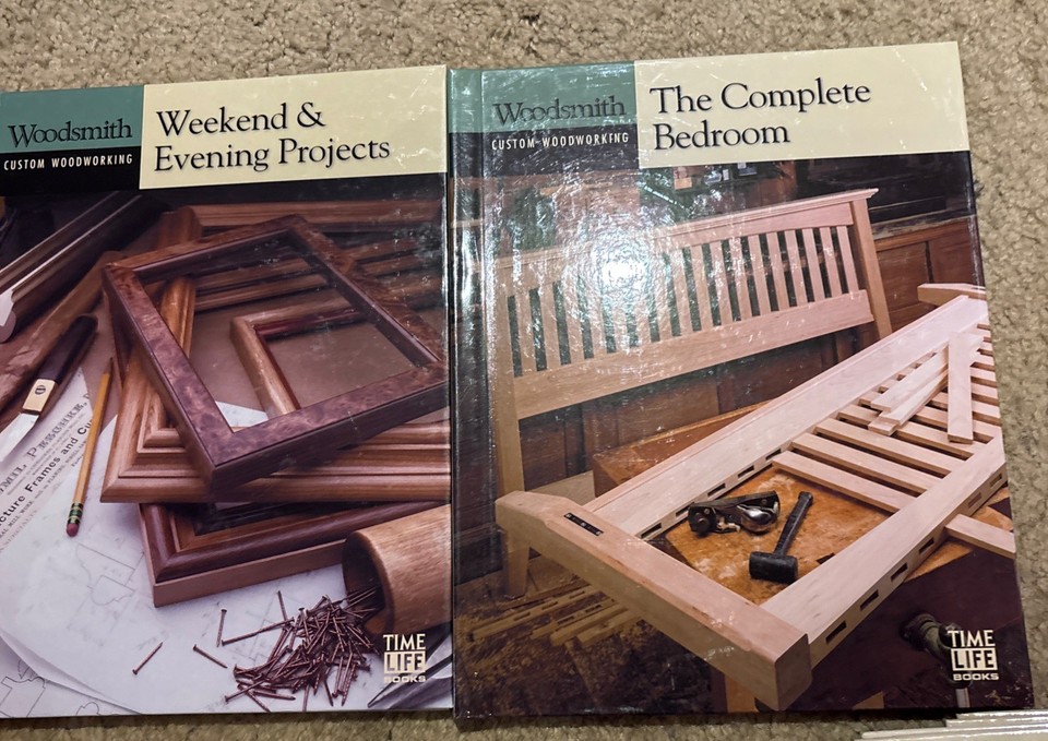 Time Life Books Woodsmith Woodworking & More Lot Of 13 Indoor Outdoor ...
