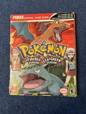 Pokémon FR/LG Official Prima Game Guide | eBay