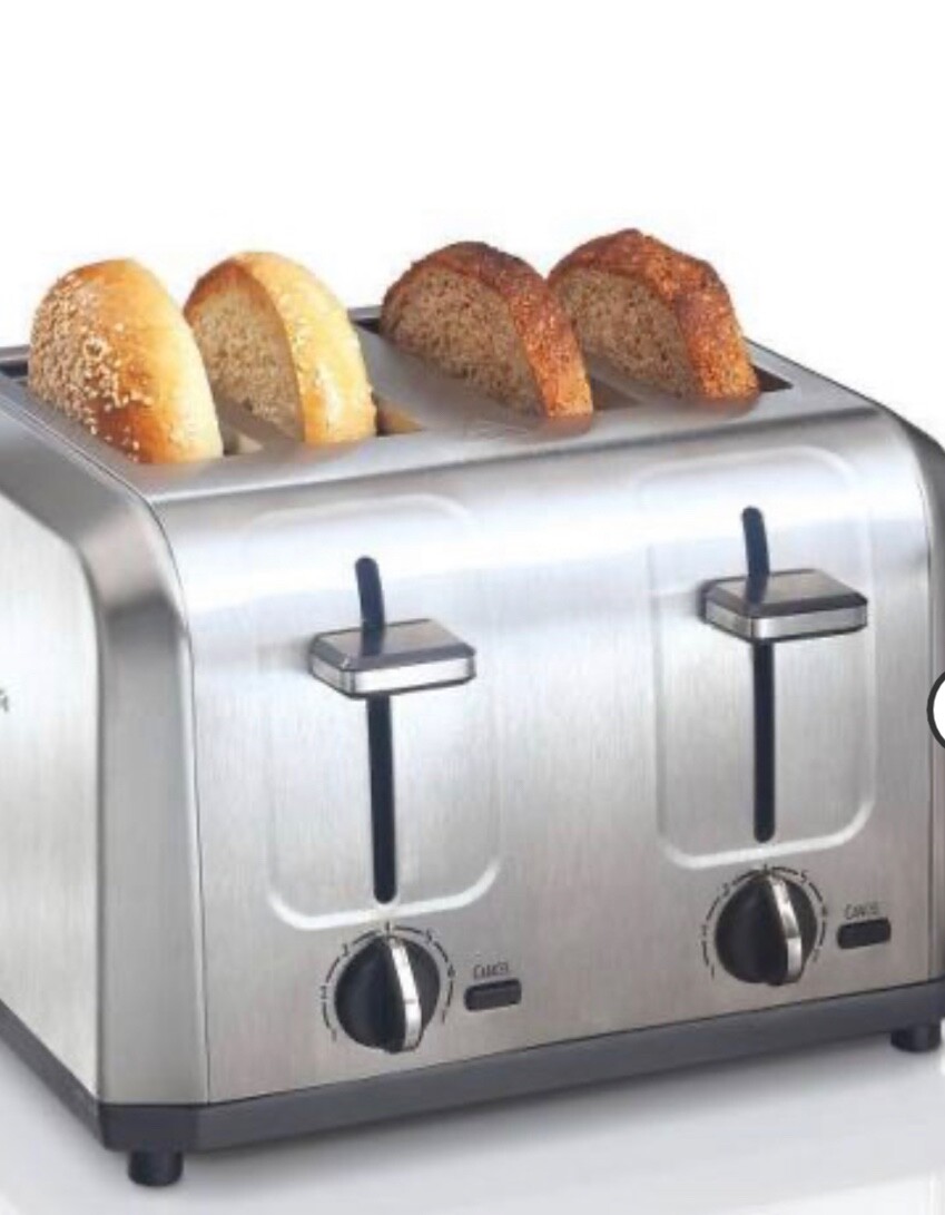Hamilton Beach 24910 4-Slice Toaster - Silver 40094249107| eBay