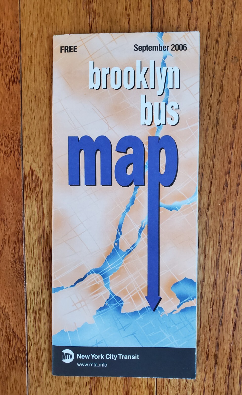 2006 NYCTA BROOKLYN BUS MAP MTA NYC NEW YORK CITY TRANSIT AUTHORITY NY ...