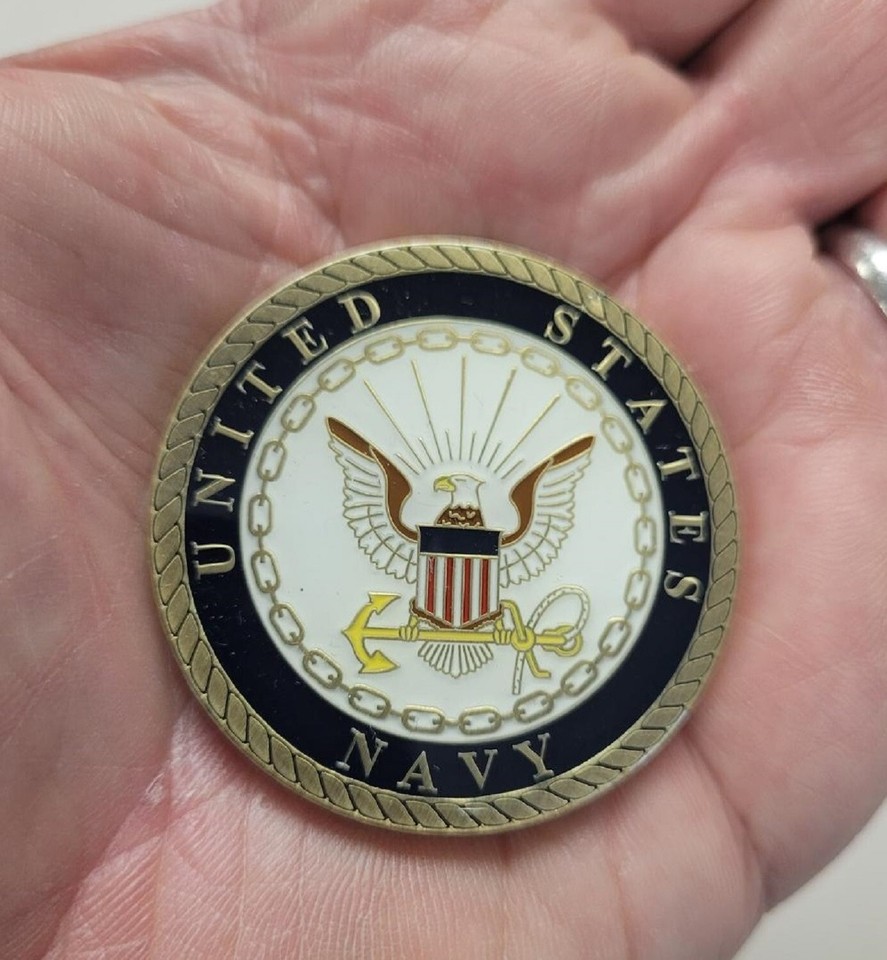 US Navy USS Kearsarge CVS-33 Silhouette Veteran Challenge Coin | eBay
