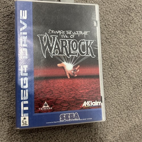 Mega drive beware of the ultimate evil of warlock game | eBay Australia