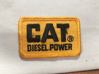 Catapliler CAT Diesel Power Emblem Patch | eBay