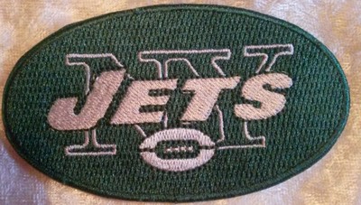 New York Jets 3.5" Iron On Embroidered Patch ~USA Seller! | eBay