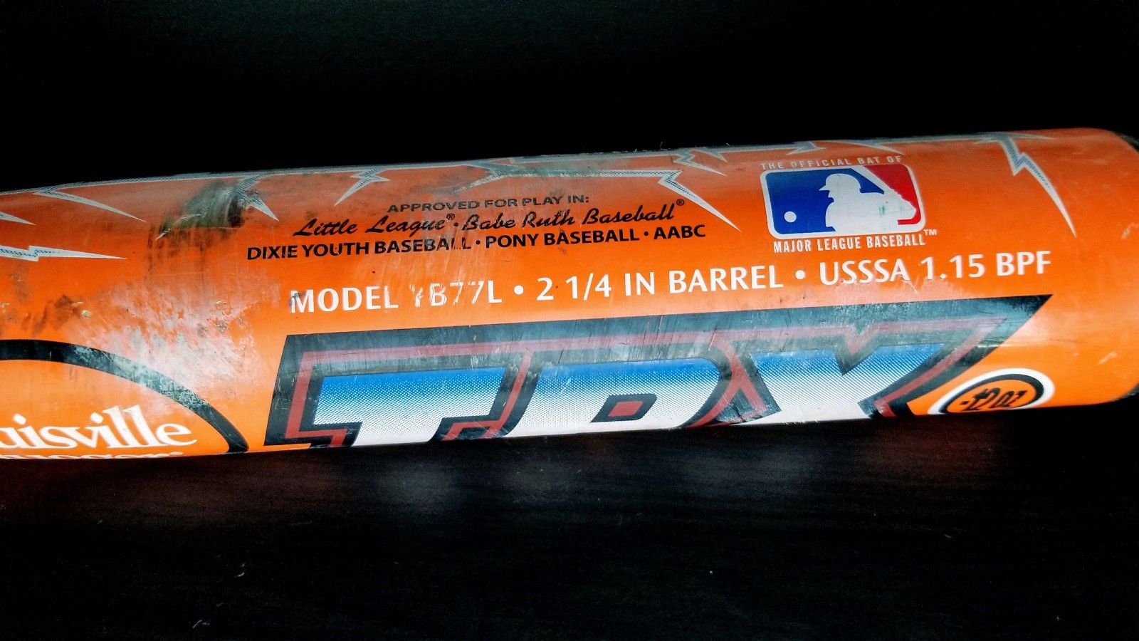 Louisville Slugger Baseball Bat Youth Orange TPX H2 Hybrid 31IN 19OZ ...
