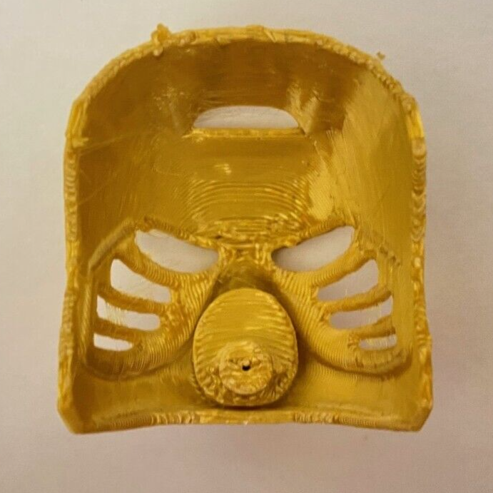 LEGO Bionicle Kanohi Mask Hau Toa Mata Tahu (Gold) 32505 3D Printed | eBay