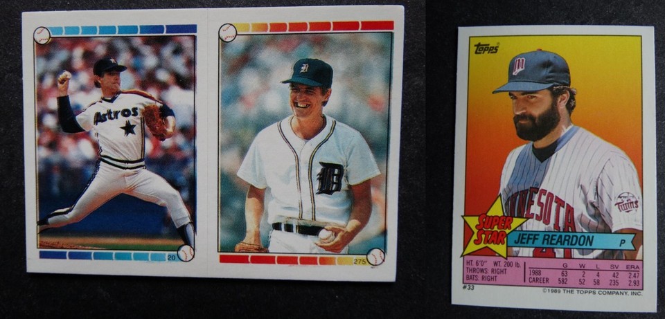 1989 Topps Stickers Baseball Cards Complete Your Set U Pick From List 1 ...