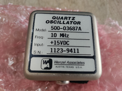 Crystals & Oscillators - Wenzel 500