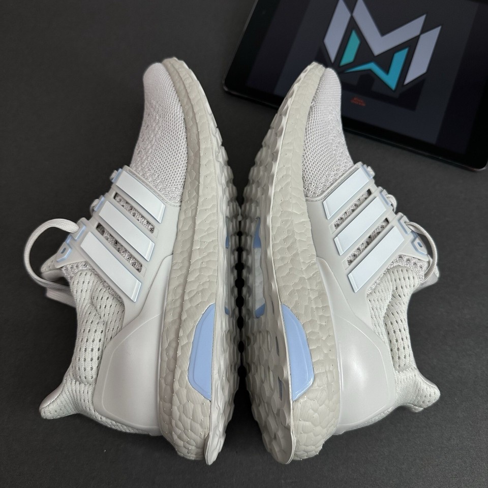 Adidas UltraBoost 1.0 (JH9211) "Grey/White/Blue" Women's Sizes NBY | eBay