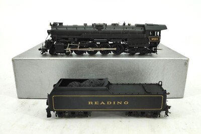 NJ Custom Brass Reading HO Scale T1 Steam Locomotive and Tender | eBay