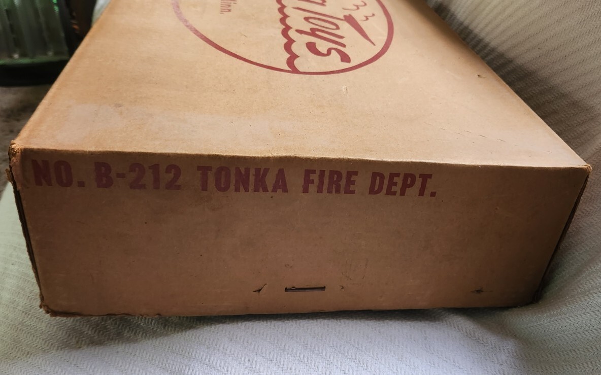 Vintage Tonka Toys B-212 Fire Department Set | eBay