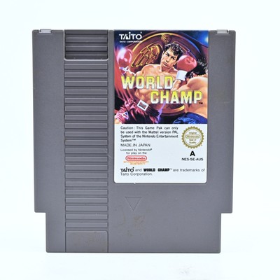 World Champ - Nintendo Entertainment System / NES Game - PAL - FREE ...