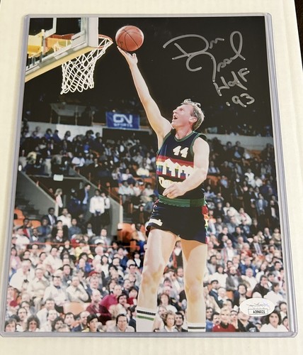 Dan Issel Signed Denver Nuggets Lay Up Action 8x10 Photo w/HOF'93 (JSA COA) | eBay