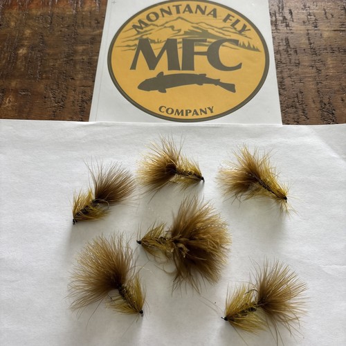 Montana Fly Co #10 Olive Wooly Bugger Streamer Flies (6) | eBay