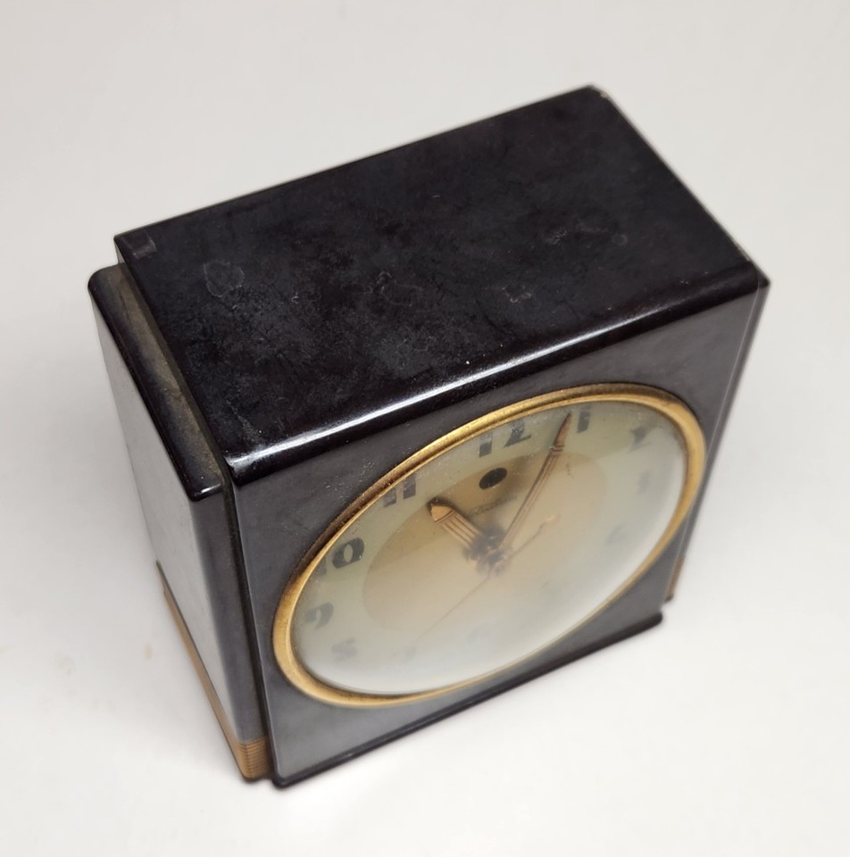 Vintage Telechron Clock Model 3F67 "Pageant", Bakelite Housing, Non ...