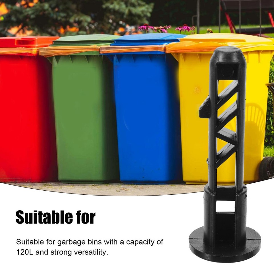 4pcs Trash Can Lid Locking Kit Plastic Pins for Bins Secure Lid ...