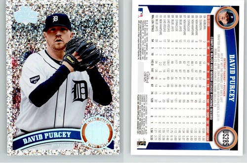 2011 Topps Update Series - Platinum Diamond Anniversary #US285 David ...