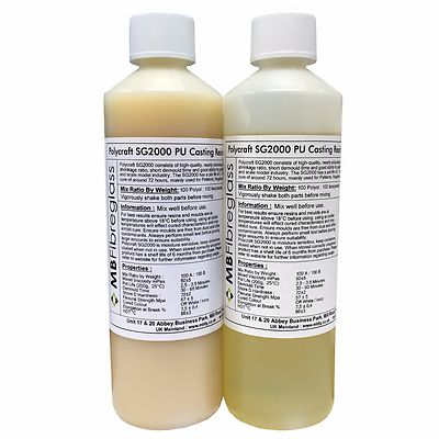 Polycraft SG2000 - 1kg Fast Cast Polyurethane Liquid Plastic Casting ...