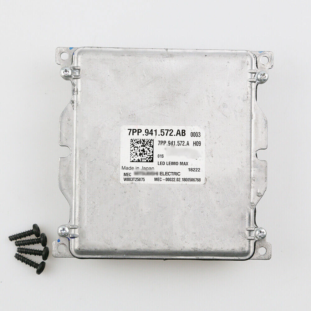 LED Headlight Ballast Power Module 7PP941572AB 4 screw For Audi VW ...