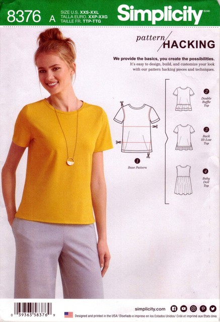 Simplicity 8376 Doll Clothes Pattern Size Small Vintage 1987 for sale ...