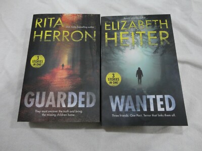 GUARDED BY RITA HERRON & WANTED BY ELIZABETH HEITER-2 MEDIUM SIZE PB ...