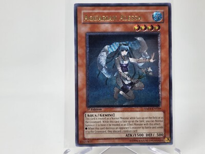 YuGiOh Aquarian Alessa TAEV-EN020 1st Edition Ultimate Rare NM | eBay