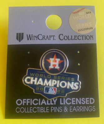 Houston Astros 2022 World Series Champions Officially Licensed Lapel ...