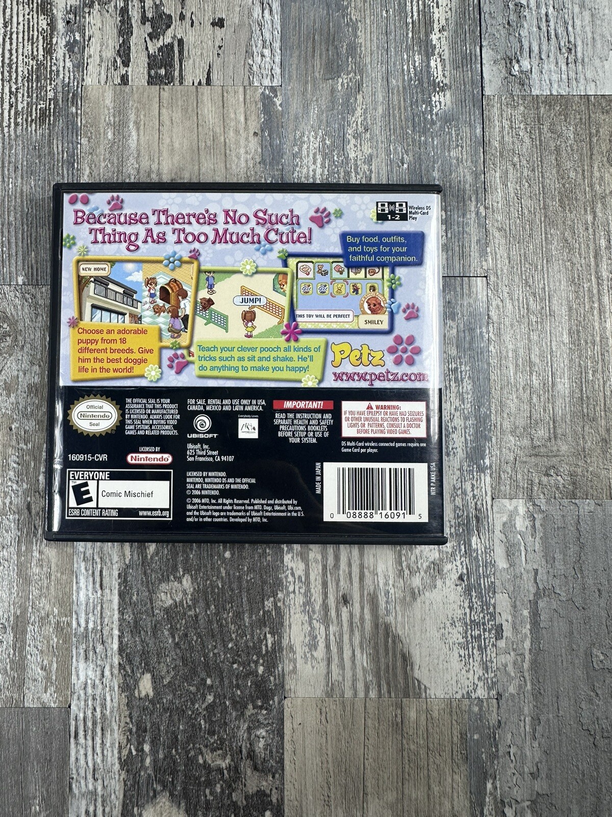 Dogz Nintendo DS Game 2006 Dogs Game boy Untested 8888160915| eBay