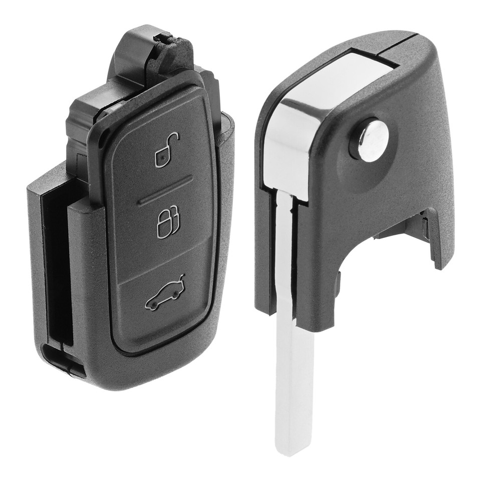 3 Buttons Car Key Fob Case Cover for Ford Fiesta Ford Focus Ford Focus ...