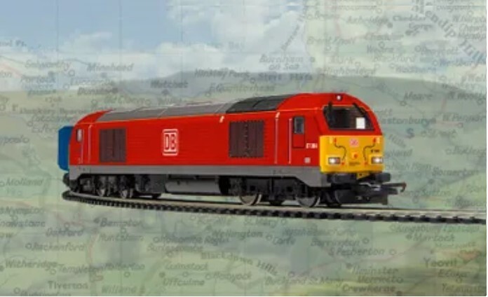Hornby R1281M The Red Rover 1:76 Scale Freight Diesel Locomotive ...