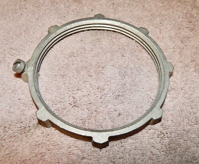 Conduit Locknut 3 1/2" Steel 1 each Rigid/IMC With Lock Screw Heavy ...