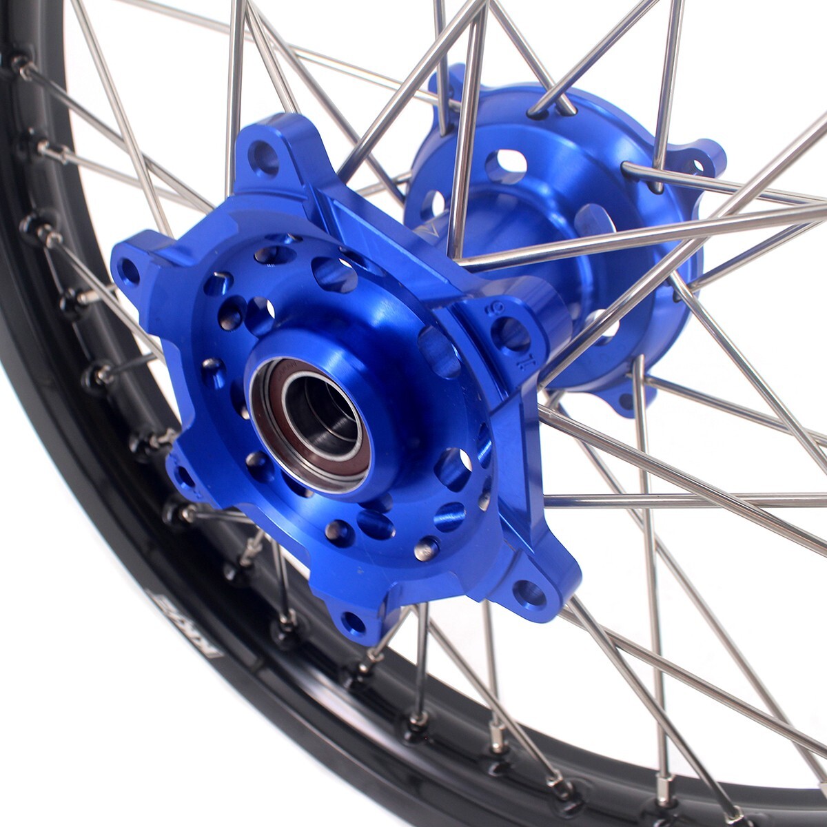 KKE 21/19 Dirt Bike Wheels Rims for 2003-2005 Kawasaki KX125 KX250 CNC ...