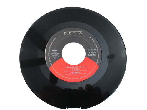 45 RECORD - THE CARS - HELLO AGAIN | eBay