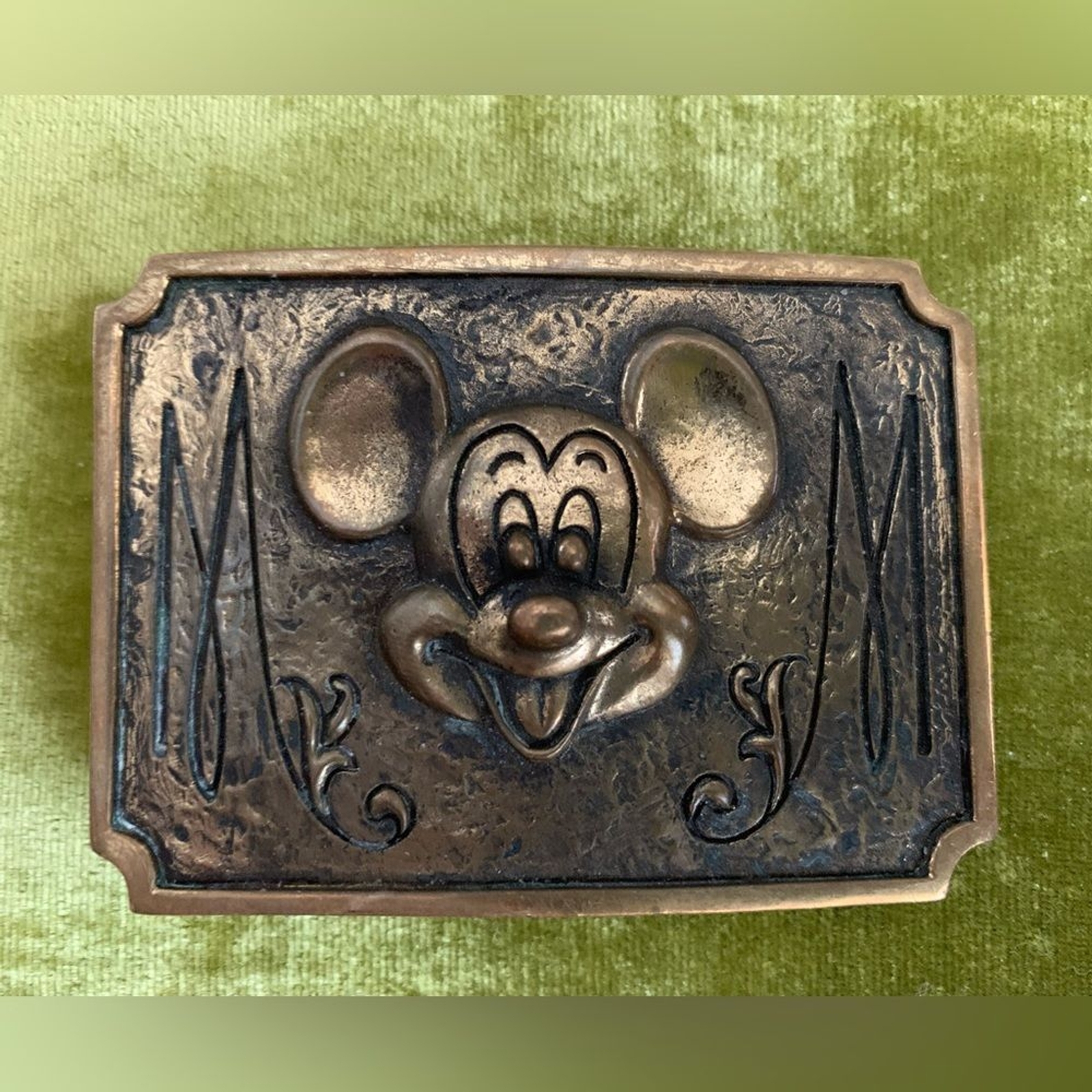 Vintage Al Shelton Walt Disney Productions Mickey Mouse Belt Buckle | eBay