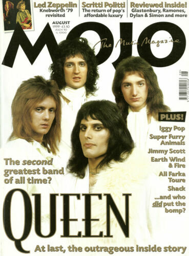 MOJO Magazine #69 1999 QUEEN IGGY POP LED ZEPPELIN JIMMY SCOTT EWF | eBay