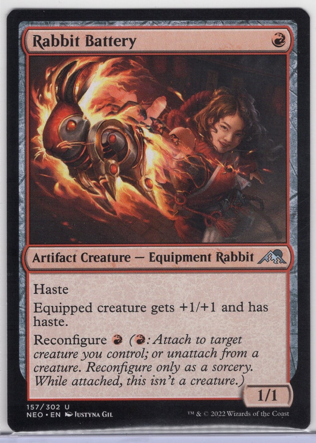 1x Rabbit Battery - Kamigawa: Neon Dynasty - Near Mint | eBay UK