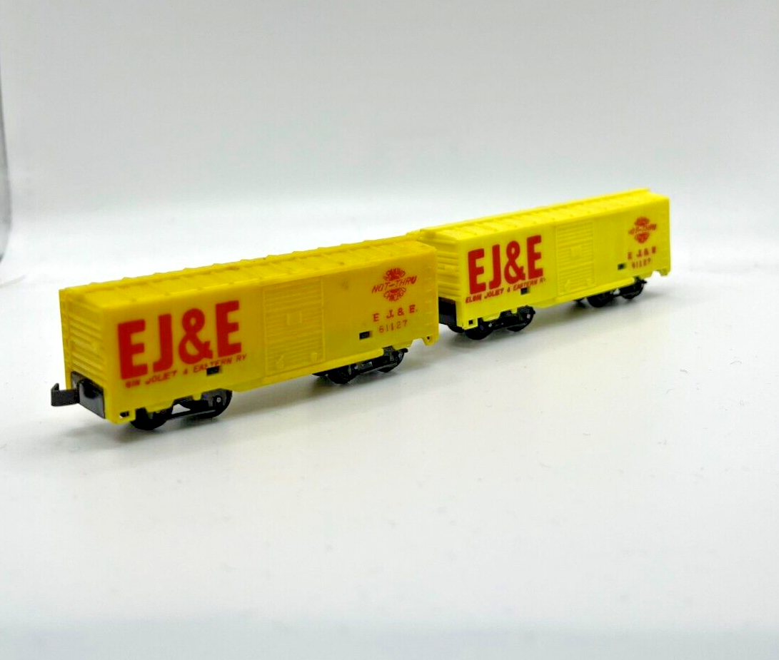 N Scale Vintage Arnold 1965 New Haven Diesel With 2 Box Cars & Custom ...
